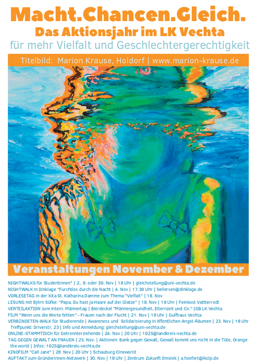 Macht.Chancen.Gleich - Aktionsjahr im Landkreis Vechta